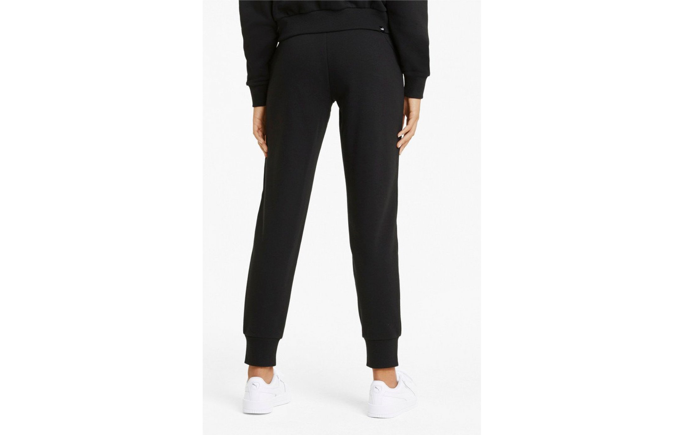 Puma Παντελόνι Γυναικείας Φόρμας με Λάστιχο Μαύρο (586842-01)